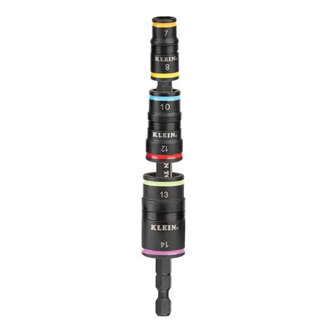 6 In 1 Impact Rated Flip Socket Set Metric 32933m Klein Tools