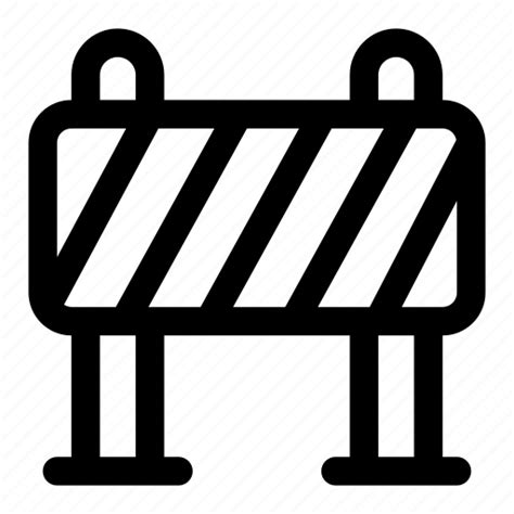 Construction Barrier Obstruction Obstacle Architecture Barricade Impediment Icon