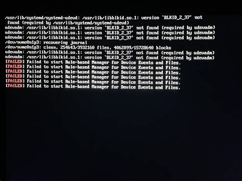 Archlinux Usr Lib Libblkid So Version BLKID Can Not Found Stack Overflow