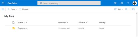 Remove OneDrive For You Section Endurtech