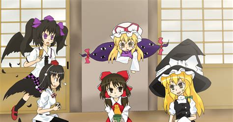 東方 縁側 アロハ＠名前変更のイラスト Pixiv