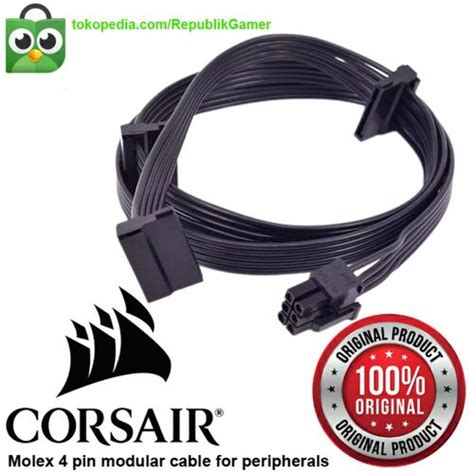 Jual Kabel Modular Psu Corsair Sata Power 100 Original Corsair Kota Surabaya Republik
