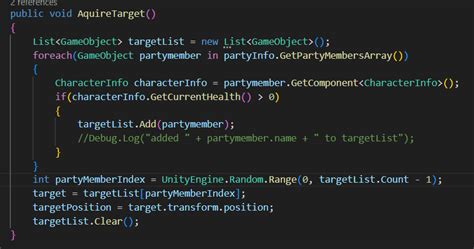 Dumb Question About Lists Unity Engine Unity Discussions