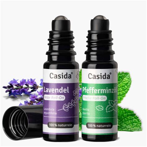 Roll On Set With Essential Oils Casida®