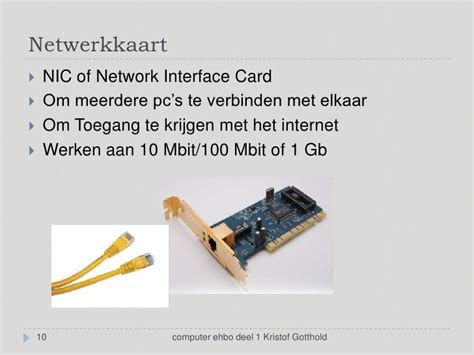 Onderdelen Van De Computer