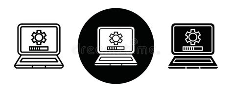 Computer System Outline Stock Illustrations 67 059 Computer System