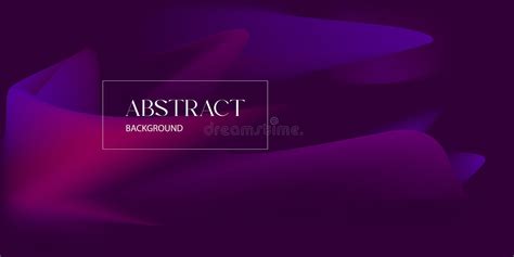 Abstract Background Gradient Futuristic Dark Design Blue Pink Color Stock Vector Illustration