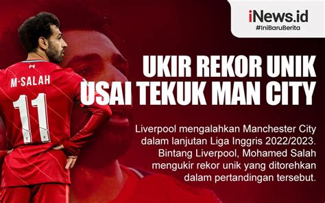 Infografis Mohamed Salah Buat Rekor Baru