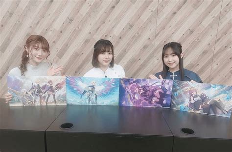 Izawa Mikako Tsuda Minami And Youmiya Hina From Assault Lily Last Bullet Radio 79 R Seiyuu