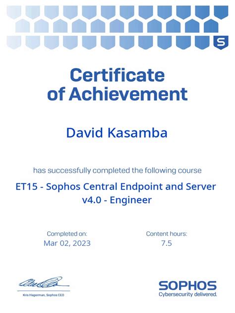 Et15 Sophos Central Endpoint And Server V4 0 Engineer 25357789 Pdf Pdf
