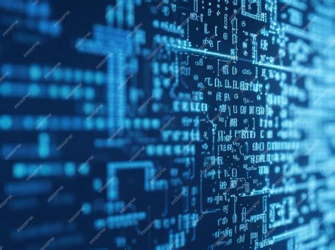 Premium Ai Image Abstract Ascii Art Illustration Of Random Symbols In Blur