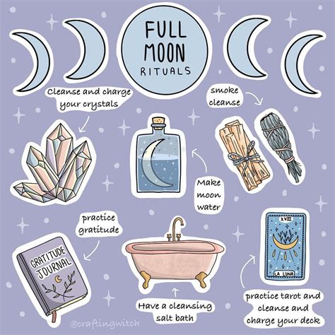 Crafting Witch On Instagram Whats Your Full Moon Ritual 🌜