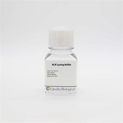 Ack Lysing Buffer 4 X 100ml Quality Biological