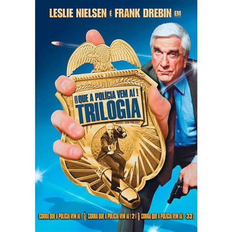 Corra Que a Polícia Vem Aí Trilogia Completa Dvd Filme e Série Usado enjoei