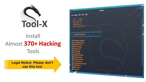 Install Tool X More Than Bundle Of Hacking Utilities For Your Kali Linux Ethica YouTube