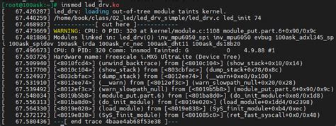 100ask imx6ull mini运行第5章最简单的驱动程序例程失败 imx6ull mini 嵌入式开发问答社区