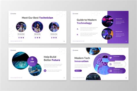 Neurobo Robotic And Future Tech Powerpoint Template Presentation Templates