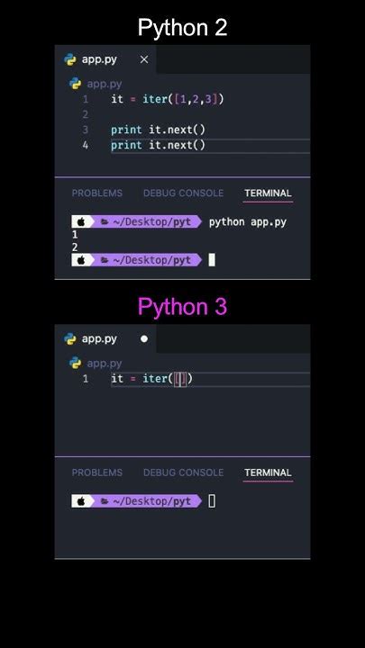 Next Built In Function Python 2 Vs Python 3 Kampusit Coding Python Youtube