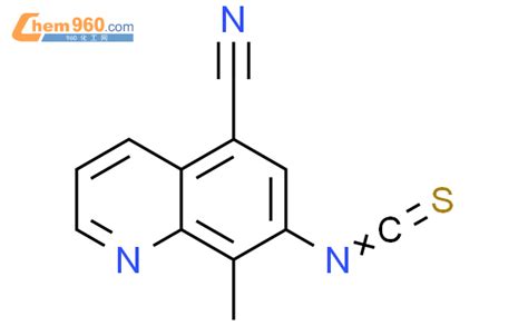 168770 43 2 5 Quinolinecarbonitrile 7 Isothiocyanato 8 Methyl Cas号