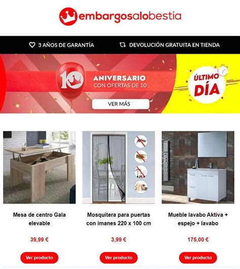 Folleto Embargos A Lo Bestia Disponible Hasta El 17 De Abril De 2024