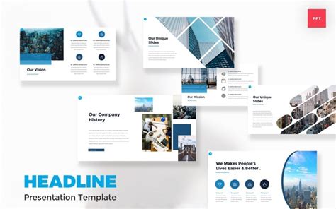 Headline Creative Powerpoint Template Templatemonster