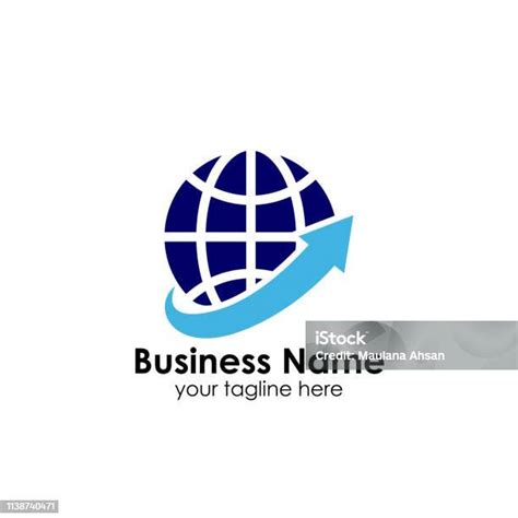 세계 금융 비즈니스 아이콘 기호 템플릿입니다 화살표 벡터 아이콘 기호를 가진 글로브 세계 무역 아이콘 기호 행성에 대한 스톡 벡터 아트 및 기타 이미지 Istock