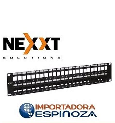 Patch Panel Modular 48 Puertos Universal Nexxt