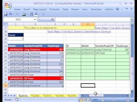 Excel Magic Trick 215 Dynamic Print Range Artofit