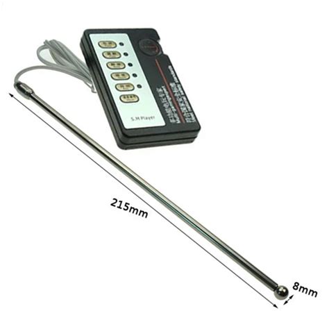 Electro Metal Male Masturbation Penis Plug Massagers Electric