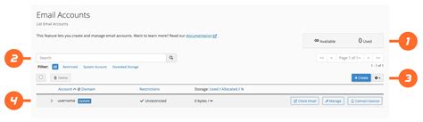 Email Accounts Cpanel And Whm Documentation
