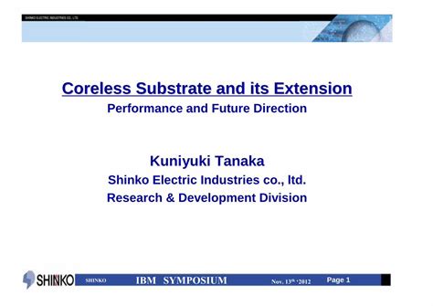 Pdf Coreless Substrate And Its Extension Ibm Page · Coreless Substrate And Its Extension Pdf Coreless Substrate And Its Extension Ibm Page · Coreless Substrate And Its Extension