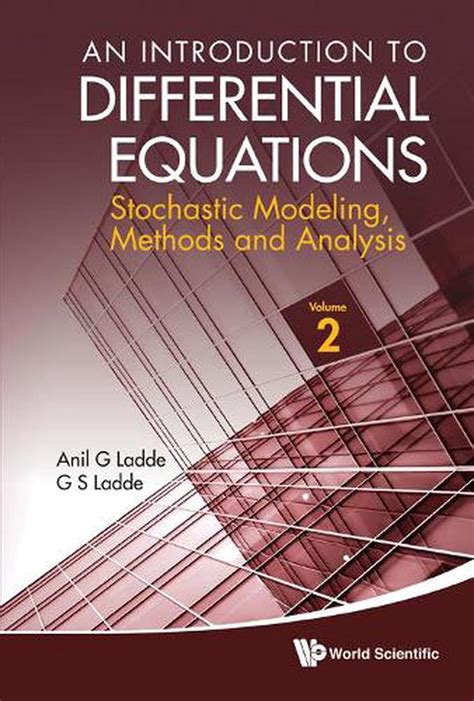 Introduction To Differential Equations An Stochastic Modeling Methods And Analysis Volume 2