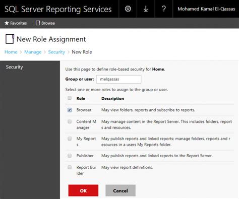 SSRS 2016 You Are Not Allowed To View This Folder Contact Your