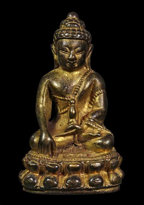 หลวงพ่อเกษม สุสานไตรลักษณ์ พระกริ่ง 3 นะ หลวงพ่อเกษม เขมโก สุสานไตรลักษณ์ จ ลำปาง เนื้อทองผสม