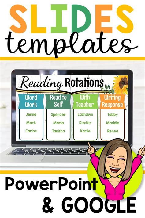Editable Daily Slides Classroom Templates Sunflower Farmhouse Theme