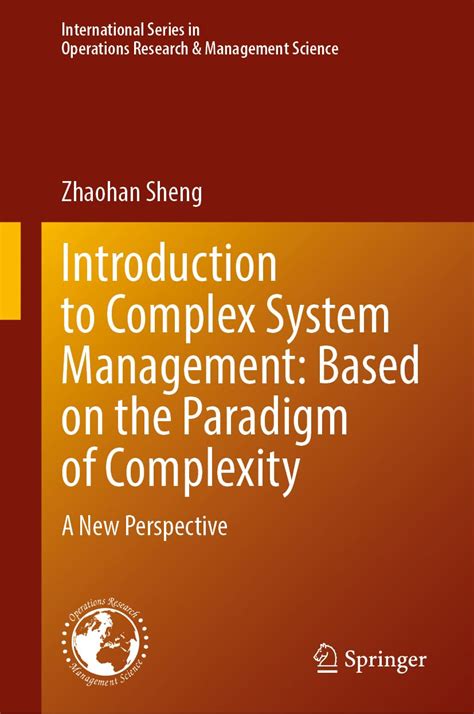 Buy Outline Of Complex Systems Management Theory― Based On