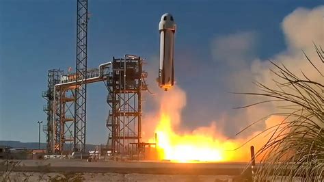 Blue Origin Launches 2nd Human Rated New Shepard Rocket Nails Landing