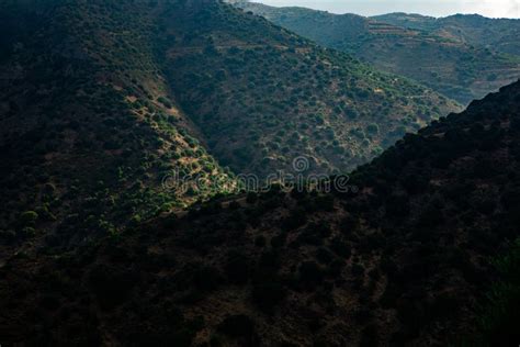 Beautiful Landscape Photo From The Island Of Crete Greece Summer