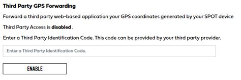 Enabledisable Third Party Gps Forwardi Saved By Spot Us