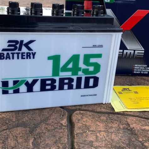 แบตเตอรี่รถยนต์ 3K แบต 85 แอมป์ แบตเตอรี่ HBX145L HBX145R Active Hybrid ...