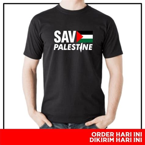 Jual KAOS DAKWAH KAOS ISLAMI KAOS SAVE PALESTINE Shopee Indonesia