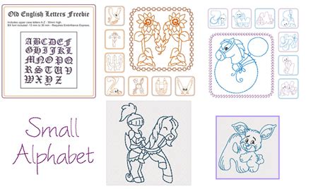 Free Embroidery Font Downloads Romney Ridge Farms And Crafts