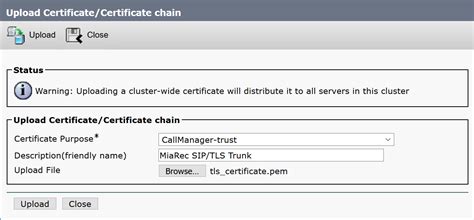 Optional Configuration Miarec Documentation