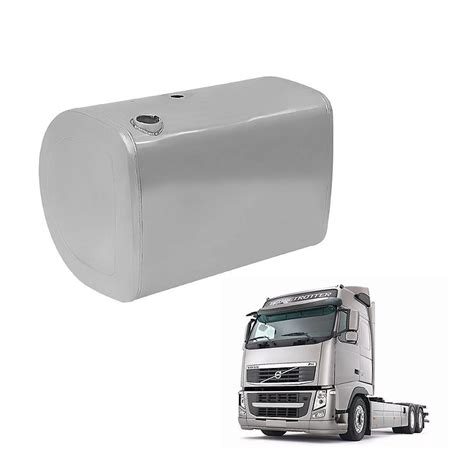 Tanque Combustível Volvo Fh D Shape 210 Litros Alumínio Uouu