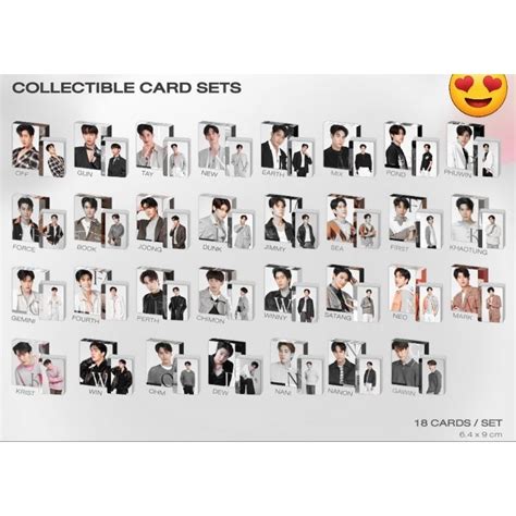 Collectable Card Set From Gmm Shop พร้อมส่ง Shopee Thailand