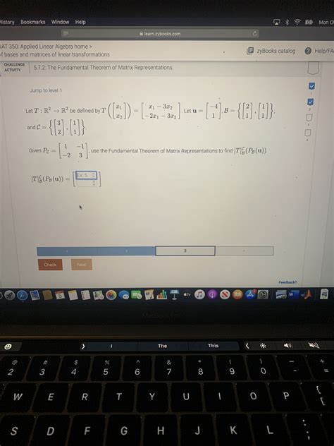 [solved] the fundamental theorem of matrix representations history
