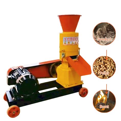 Farm Waste Agriculture Corn Stalk Straw Biomass Wood Pellet Machine