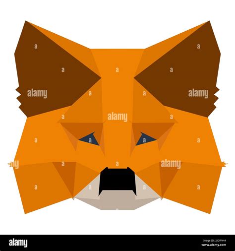 metamask logo crypto wallet for defi web3 dapps and nfts isolated on