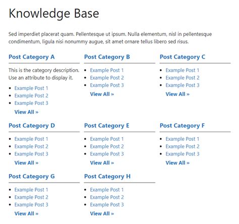 Wordpress 용 Vs Knowledge Base 다운로드
