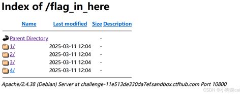Ctfhub Web 信息泄露 目录遍历ctfhub目录遍历 Csdn博客